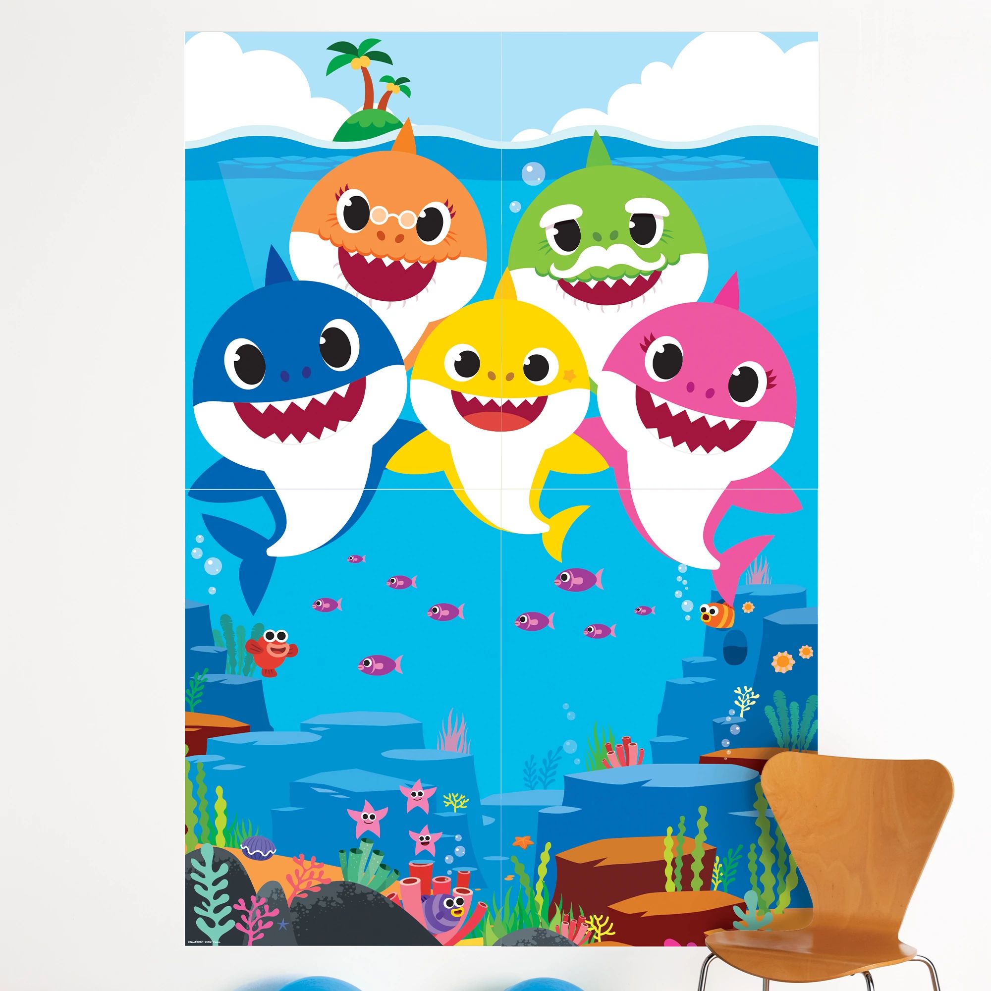 Baby Shark Scene – Genesis Party and Crafts Supplies